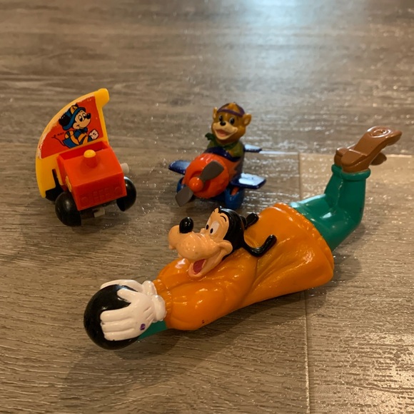 Disney | Toys | Vintage Disney Toys Bowling Goofy Firefighter Mickey ...